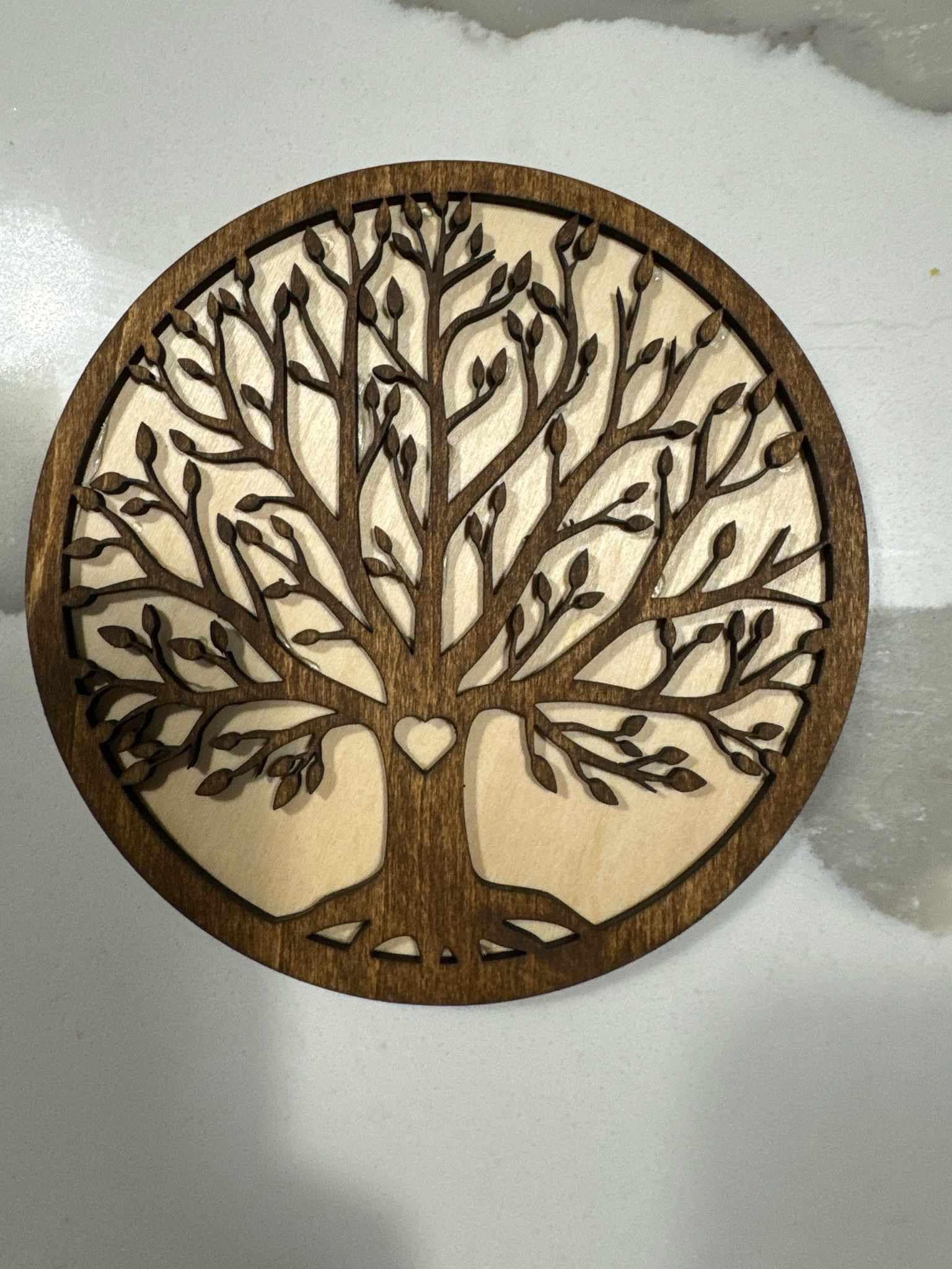 Tree of life wooden keepsake – Marissas dna jewelry